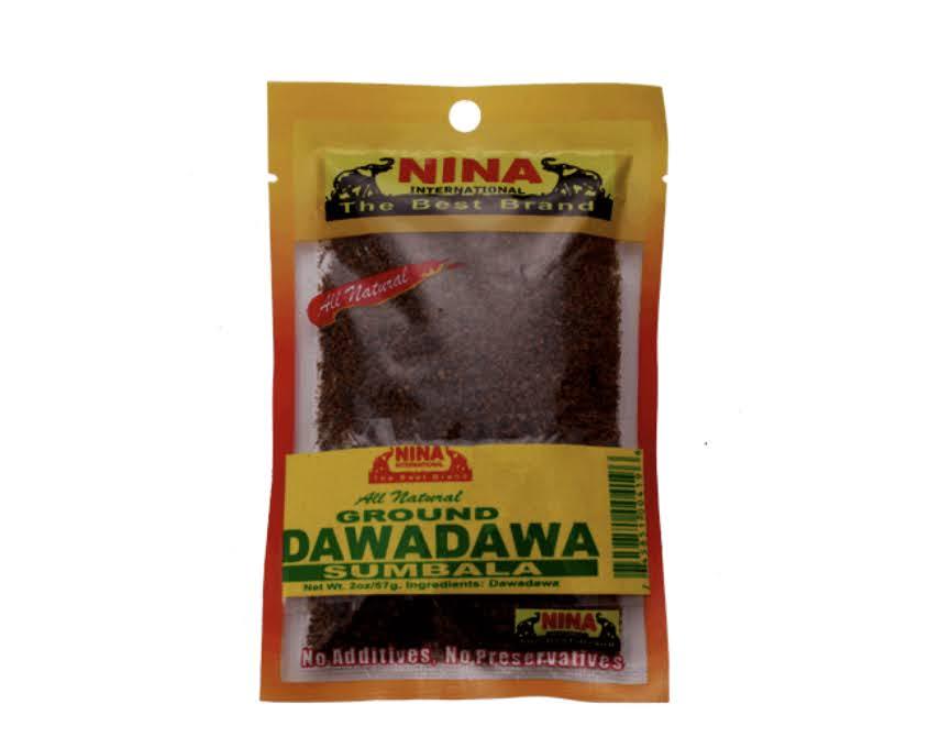 Nina Ground Dawadawa (Locust Beans) – K&K African Market LLC