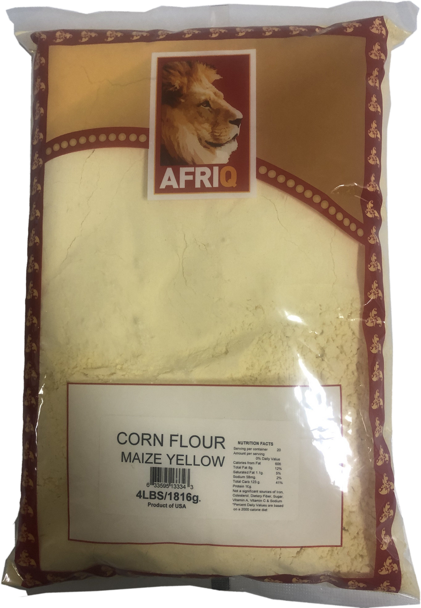 Afriq Yellow Maize Flour – K&K African Market LLC